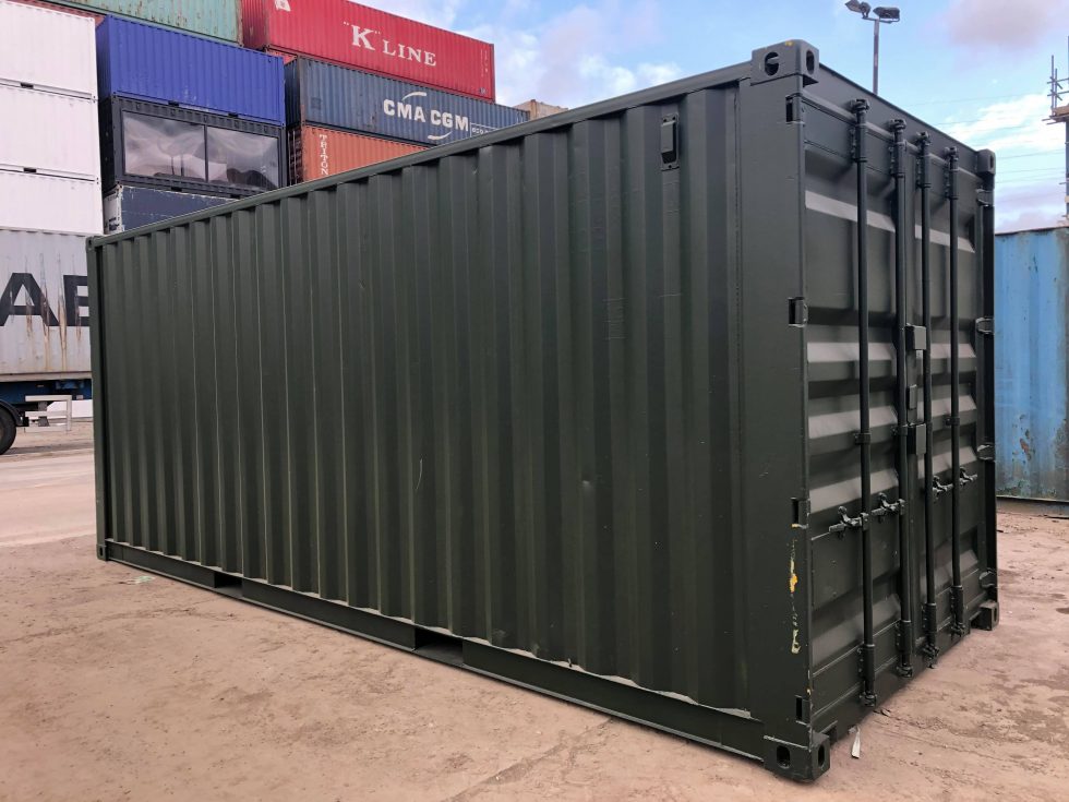 20ft 50/50 Split Container (Used) - Simpsons Container Sales